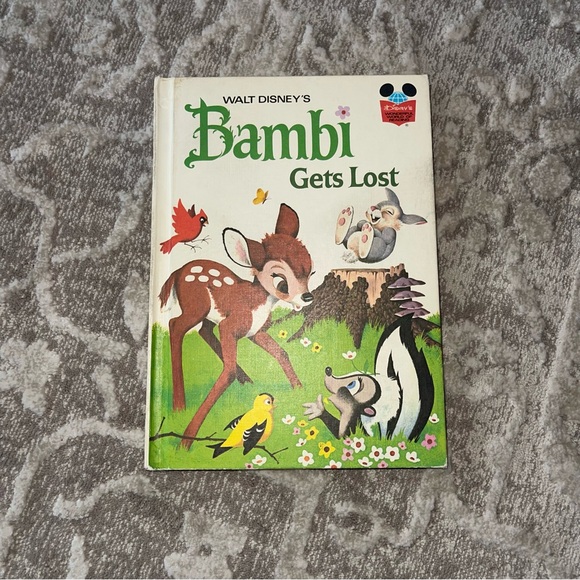 Walt Disney | Toys | Disney Bambi Gets Lost Storybook | Poshmark